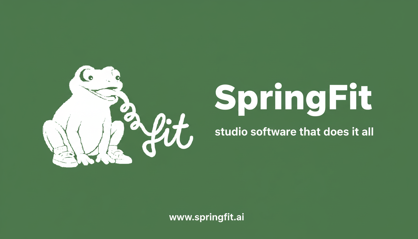Studio Software That Does It All | springfit